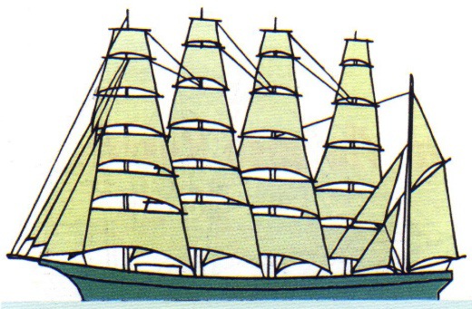 727 DAS BUNTE FELL - Tall-Ships-Parade - von István Rudas